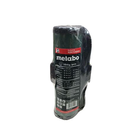 Metabo 626725000 Assorted Bit Set In Roll Up Case X35 Pcs Power Tool Metabo 626725000 Assorted Bit Set In Roll Up Case X35 Pcs Power Tool