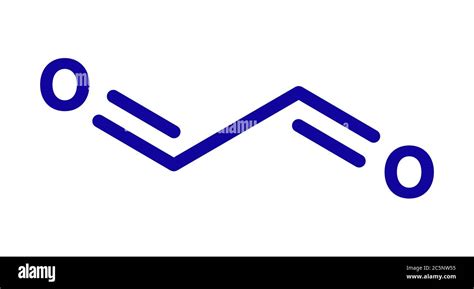 Glyoxal Dialdehyde Molecule Present In Fermented Food And Beverages Many Applications In