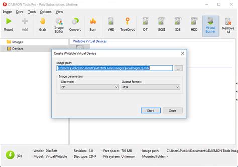 daemon tools pro advanced tool to mount and create images daemon