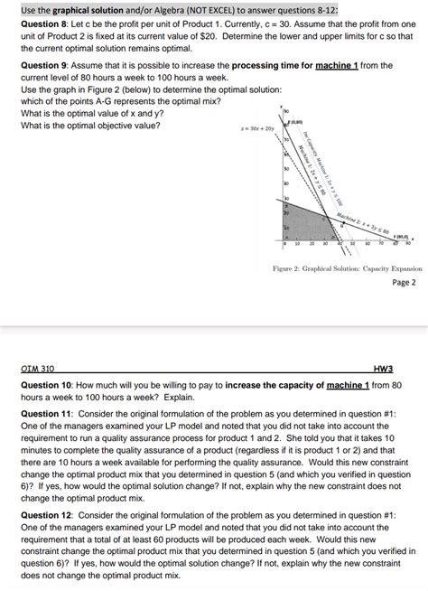 Solved Anwers And Work To Question 8 12 ﻿using Algebra Not