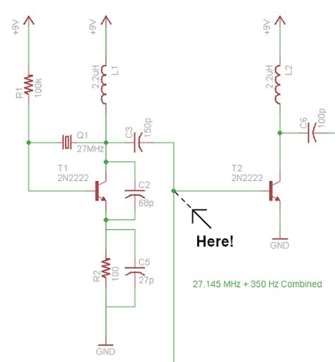 Simple Pyro Rf Transmitter 27 Mhz Signal Mixing Pyroelectro