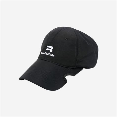 발렌시아가 노치 트랙수트 캡 블랙 Balenciaga Kream