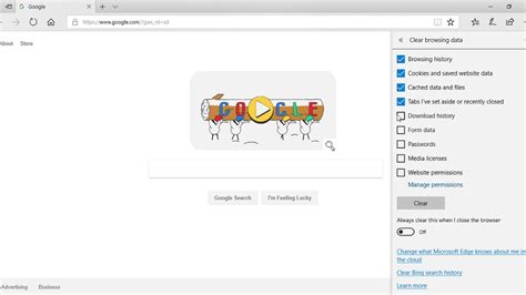Tech Tip Microsoft Edge Clear Cache YouTube