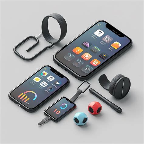 Fitness App For Smartphone Exercise Tracking Premium Ai Generated Image