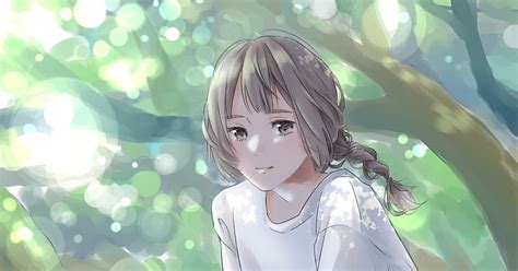 女の子 木漏れ日 ハルカのイラスト Pixiv