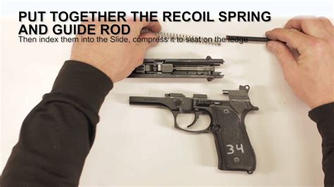 Beretta M9 Assembly Disassembly T1g Training Youtube