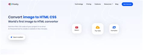 Ai Powered Image To Html Converter Fronty