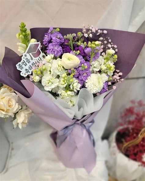 러쉬플라워 장평중학교졸업 은석초등학교졸업 졸업꽃다발 남학생꽃다발 졸업꽃다발