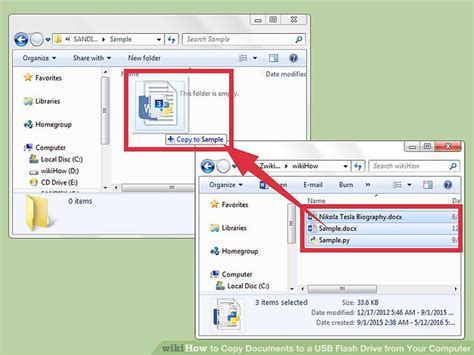 How To Copy Documents To A USB Flash Drive From Your Computer