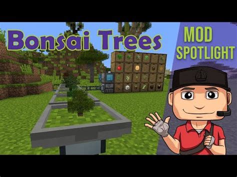 Bonsai Trees Mod 1 18 2 1 15 2 Small Trees Tiny Trees MC Mods Org