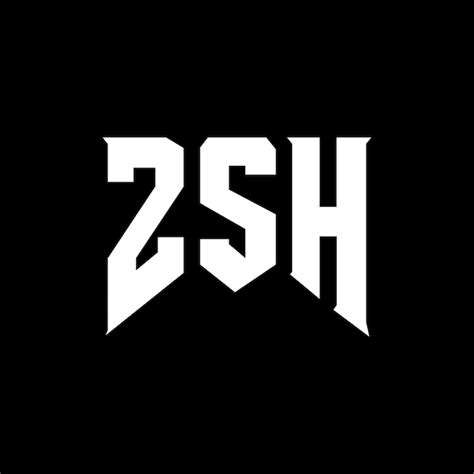 기술 회사 Zsh의 글자 로고 디자인 Zsh 로고 디자인 검은색과 색 컬러 조합 Zsh 로그 Zsh 터 Zsh 디자인 Zsh 아이콘 Zsh 알파 Zsh 타이포그래피 로고
