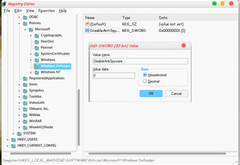 How To Fix Windows Defender Blocked By Group Policy Error 5 Hovatek