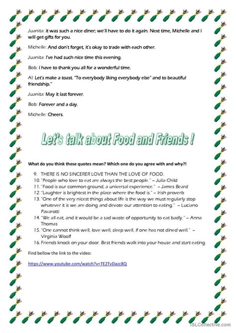 Making A Toast Video Or Movi… English Esl Worksheets Pdf And Doc