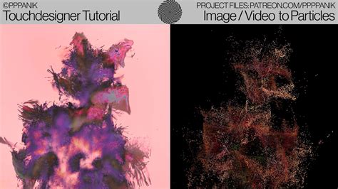 Image Video To Particles Touchdesigner Tutorial Youtube