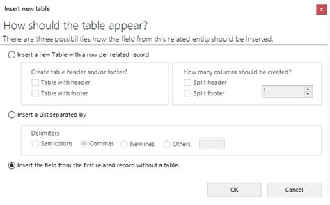 The Insert As Document Option In DocumentsCorePack Templates
