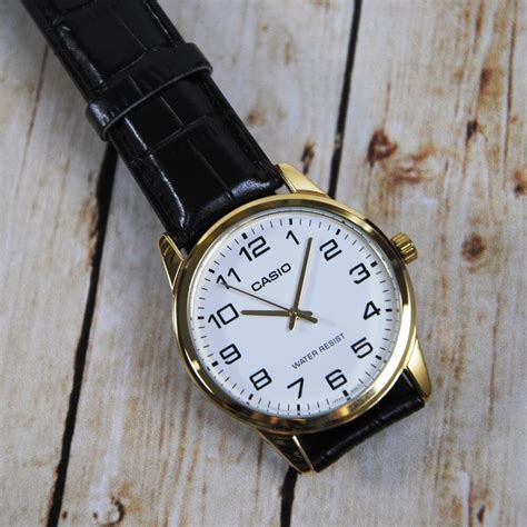 Relógio Casio Collection Masculino Mtp V001gl 7budf Preto