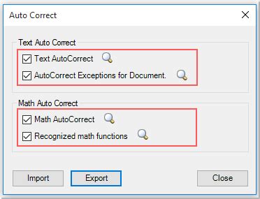 Quickly Import Or Export And Customize Autocorrect Entries In Word