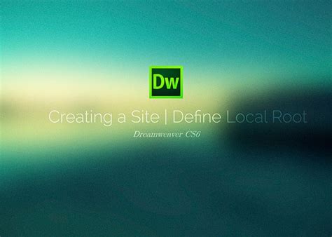 Learn How To Create A New Site In Dreamweaver CS6