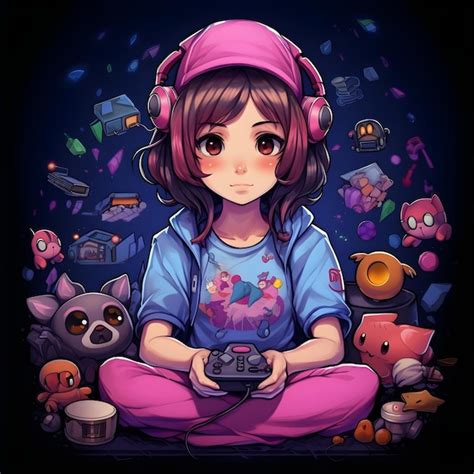 Page 2 Anime Gamer Girl Images Free Download On Freepik