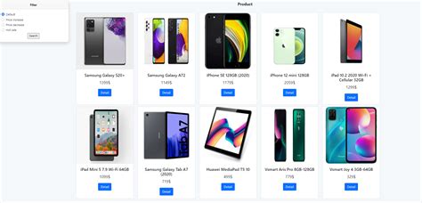 GitHub T Dida Mobile Shop CRUD Project School Excercise Javascript Mobile Shop