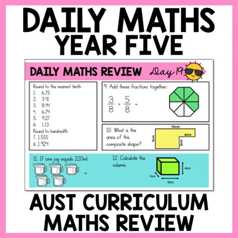 Daily Maths Review Slides Teachie Tings Time Saving Teacher Resources