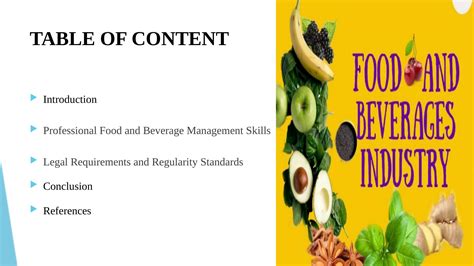 Managing Food And Beverage Operations