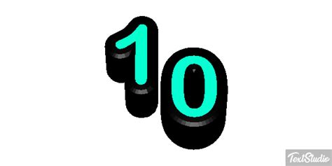 10 Number Animated  Logo Designs