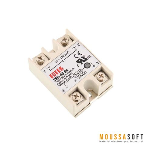 Ssr 100da Relais Statique 100a Moussasoft