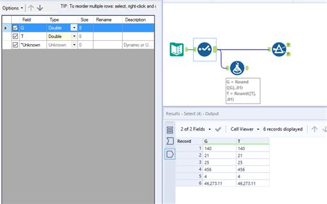 Solved Number Not Matching Round Off Issue Alteryx Community