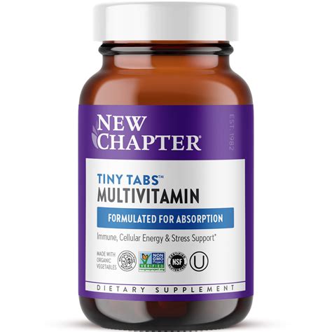 Tiny Tabs™ Multivitamin Small Vitamin Tablets New Chapter
