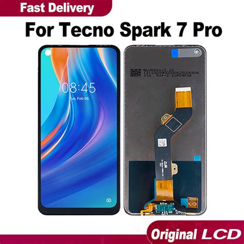 Tecno Spark 7 Pro Lcd Display Touch Screen Digitizer Assembly Replacement Lazada Ph