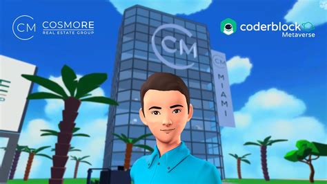 cosmore headquarters in coderblock metaverse 🏢 🌎 youtube