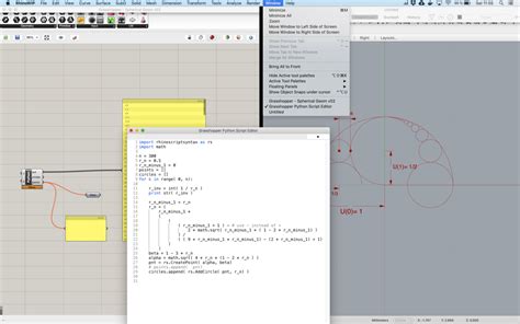 reducing python script editor window blackens the grasshopper editor window gh for mac