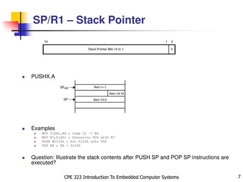 Ppt Cpe 323 Introduction To Embedded Computer Systems The Msp430x Architecture Powerpoint