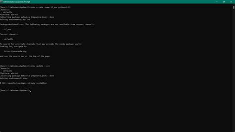 Python Creating Virtual Environment Using Conda Stack Overflow