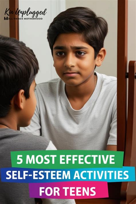 5 Most Effective Self Esteem Activities For Teens Self Esteem