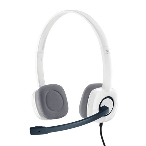 Logitech H150 Wired Headset Stereo Headphones With Rotating Noise Cancelling Microphone Dual 3