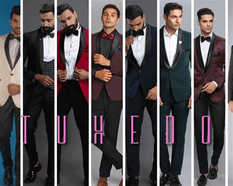 Types Of Tuxedos For Men Candidmen