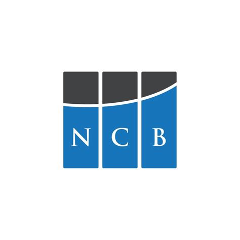 Ncb Letter Logo Design On White Background Ncb Creative Initials Letter Logo Concept Ncb