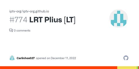 LRT Plius LT Issue 774 Iptv Org Iptv Org Github Io GitHub
