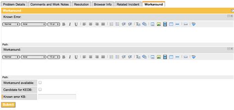 A Servicenow Implementation Of The Known Error Dat Servicenow Community