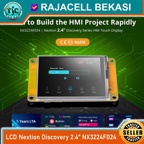 Jual Lcd Nextion Discovery 2 4 Nx3224f024 Hmi F Series Original Resmi Kota Bekasi Rajacell