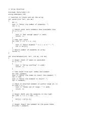 Efficient Array Insertion C Implementation Examples Course Hero