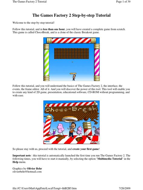 Choco Breakout Tutorial Pdf Window Computing Icon Computing