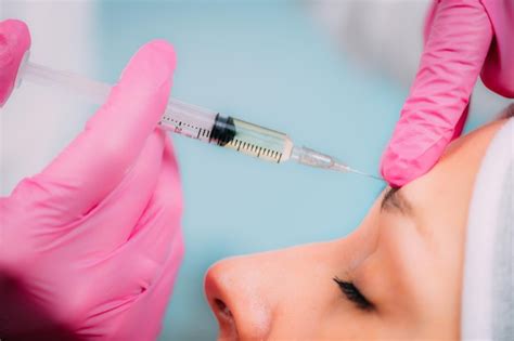 Premium Photo Dermal Filler Injection A Beautiful Woman Receives