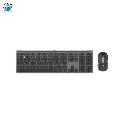 Logitech Signature Slim Wireless Mouse And Keyboard Combo Mk950 Quiet Typing Bluetooth