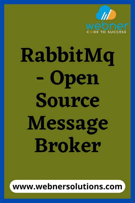 Rabbitmq Installation — Open Source Message Broker By Webner