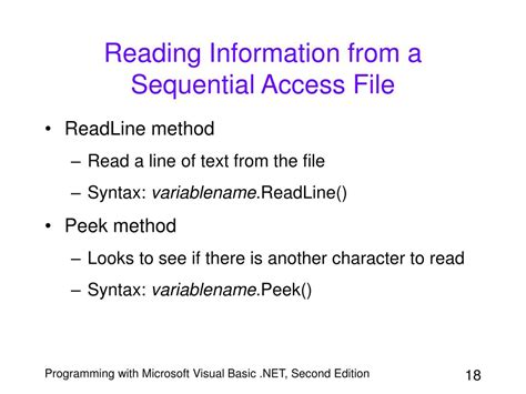 PPT Chapter Sequential Access Files And Printing PowerPoint Presentation ID