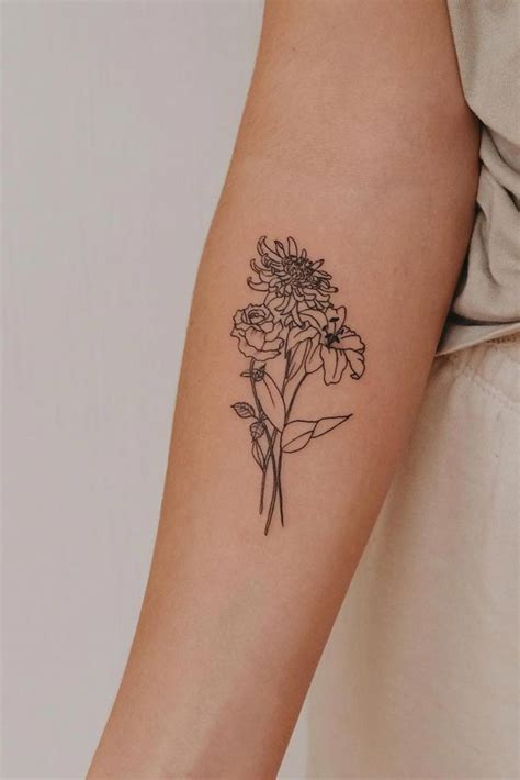 Forearm Line Tattoos For Women