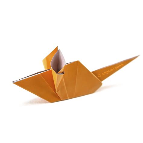 How To Make An Origami Mouse Folding Instructions Origami Guide